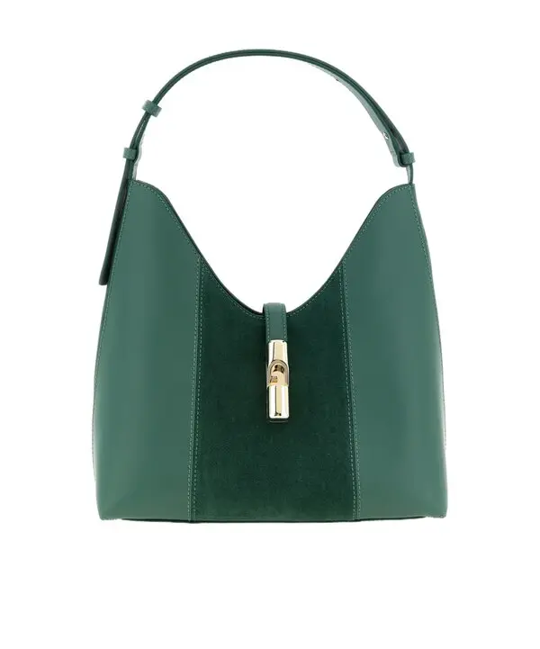Furla Goccia Medium Hobo Shoulder Bag - Green