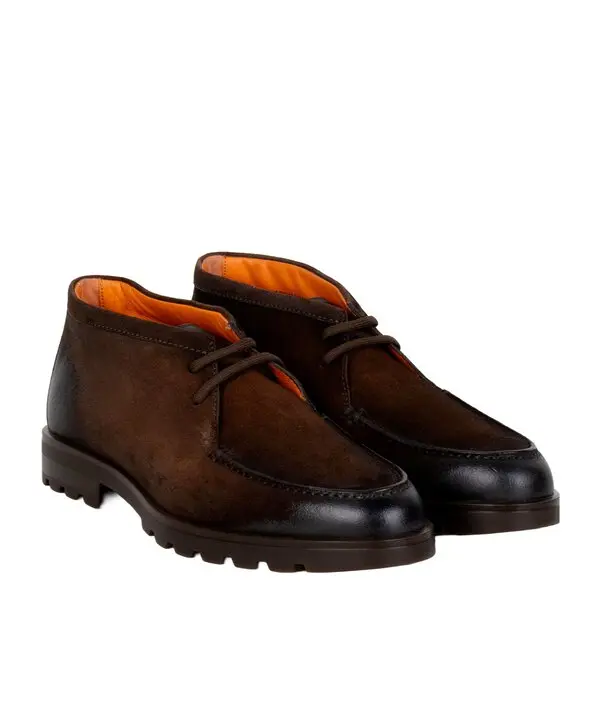 Santoni Rock Lace Up