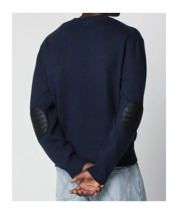Bottega Veneta Crew Neck Long Sleeve Knit Top