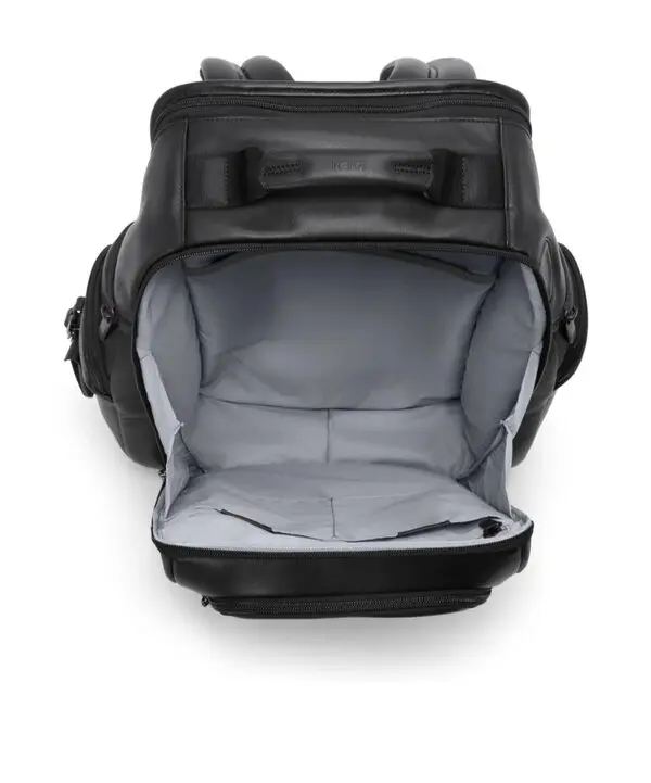 Tumi Leather Laptop Backpack
