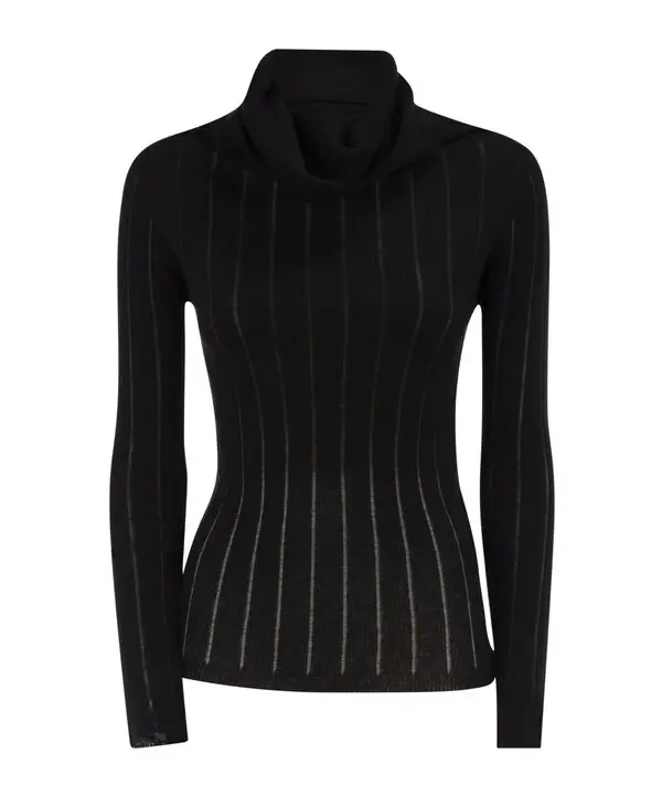 Max Mara Long-sleeve High-neck Top