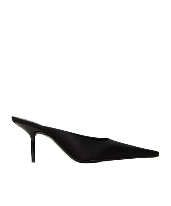 Victoria Beckham 75mm Sloan Pointed-toe Stiletto Mules - Black