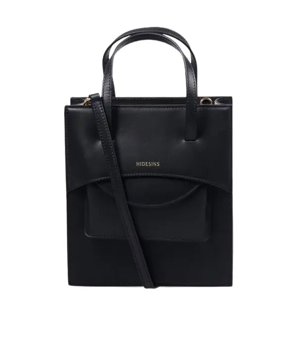 HIDESINS Top-handle Shoulder Bag - Black