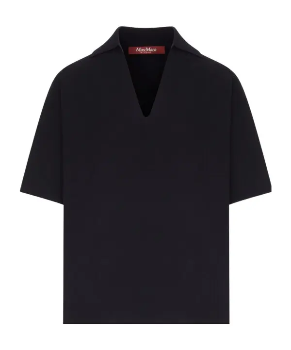 Max Mara Ncia V-neck Short-sleeved Jumper - No