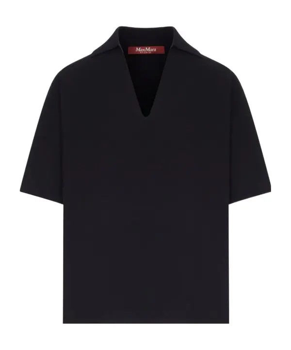 Max Mara Ncia V-neck Short-sleeved Jumper - No