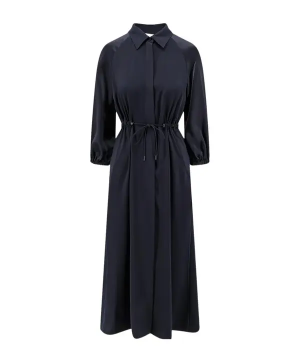 Max Mara Long-sleeved Dress - Black