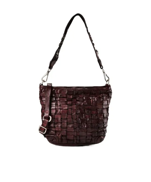 CAMPOMAGGI Woven Shoulder Bag