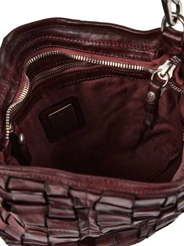 CAMPOMAGGI Woven Shoulder Bag