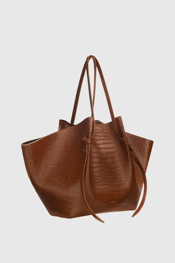 Yuzefi Xl Mochi Croc-effect Calf Leather Tote Bag - No