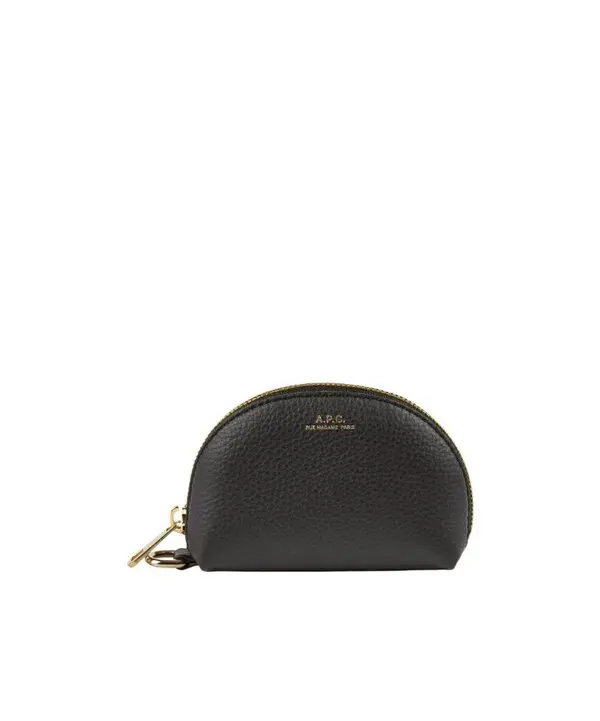 A.p.c. Zip-around Clutch Bag - Black