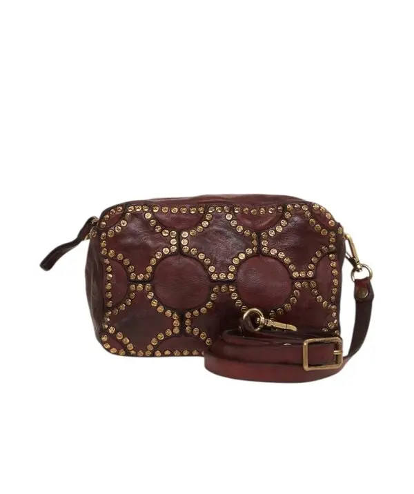 CAMPOMAGGI Zippered Shoulder Bag