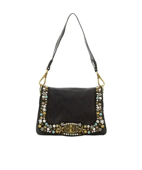 CAMPOMAGGI Flap Shoulder Bag