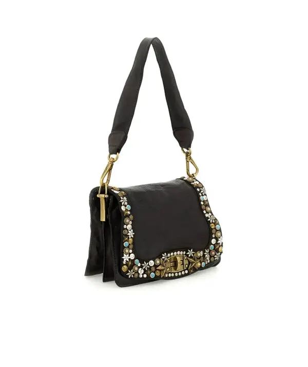 CAMPOMAGGI Flap Shoulder Bag