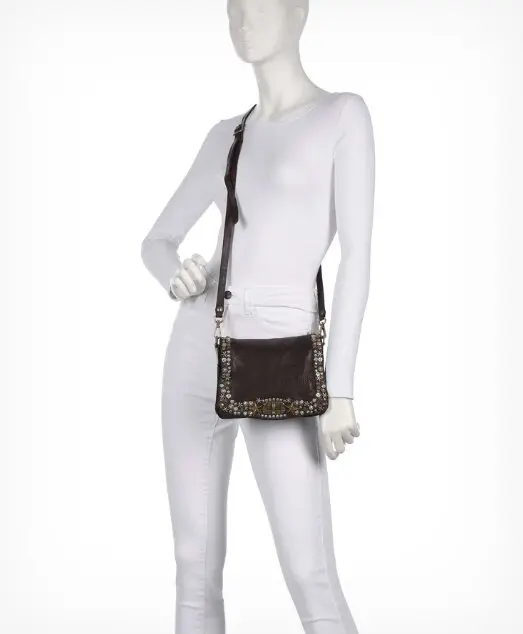 CAMPOMAGGI Flap Shoulder Bag