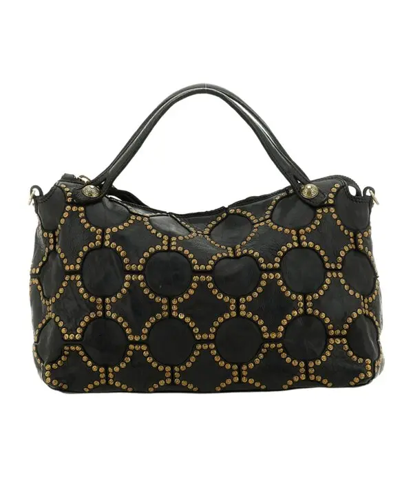 CAMPOMAGGI Zippered Shoulder Bag