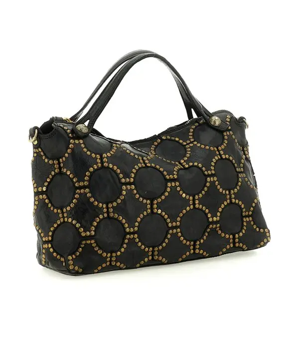 CAMPOMAGGI Zippered Shoulder Bag