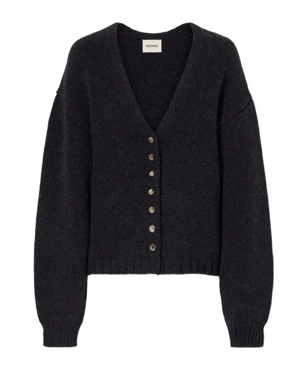 Khaite Axel Oversized V-neck Cardigan - No