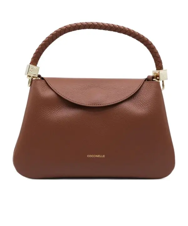 COCCINELLE Tiggy Logo Stamp Small Shoulder Bag
