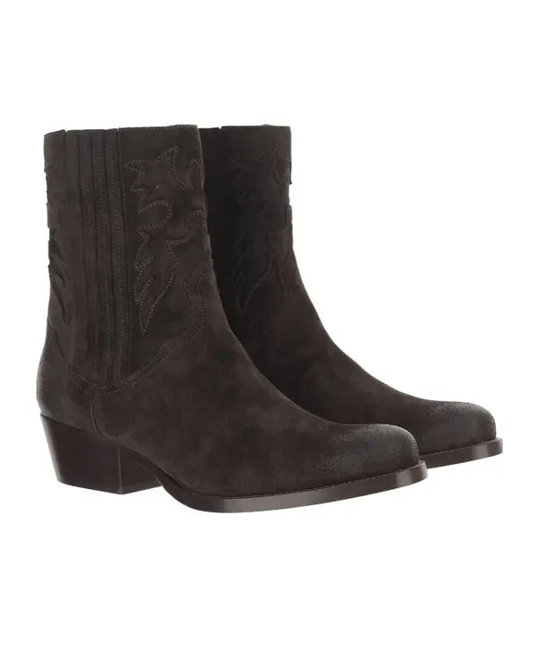 Sartore Western Stitch Ankle Boots