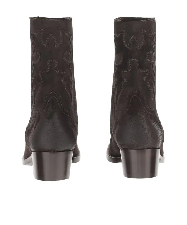Sartore Western Stitch Ankle Boots
