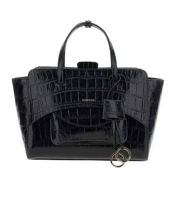 HIDESINS Top-handle Shoulder Bag - Black