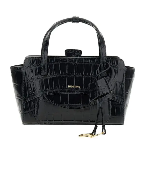 HIDESINS Top-handle Shoulder Bag - Black