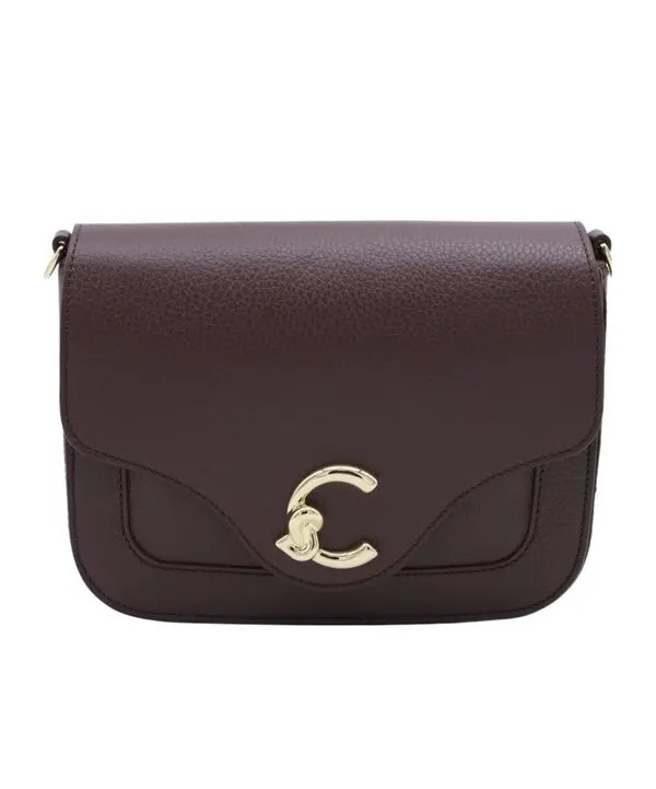 COCCINELLE Flap Logo Shoulder Bag