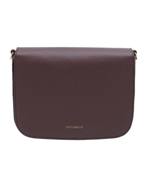 COCCINELLE Flap Logo Shoulder Bag