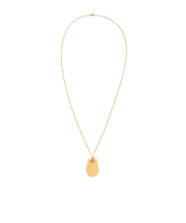 Khaite Keefe Gold-plated Pendant Necklace - Yellow