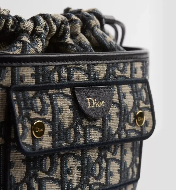Dior Mini Diortravel Bucket Bag