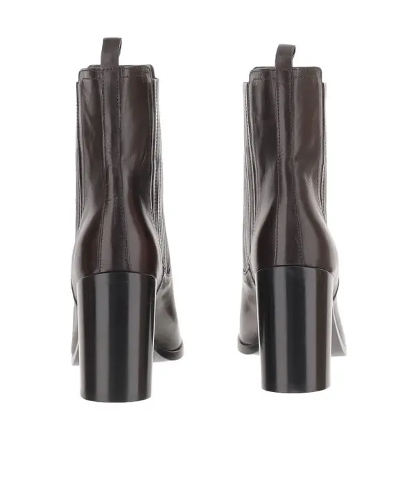 Sartore Round-toe High-heeled Ankle Boots