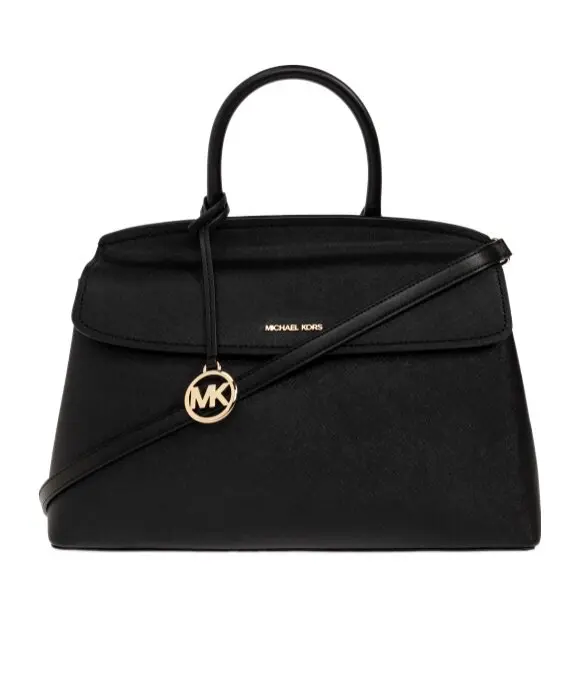 Michael Kors Freddie Leather Tote Bag - Black