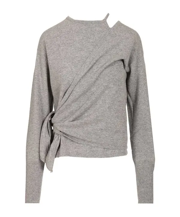 Federica Tosi Tie-detail Twin Set Knitwear