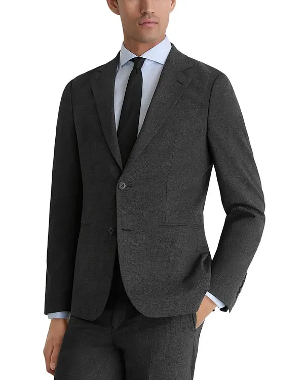 REISS Slim Fit Prince Of Wales Check Suit Jacket