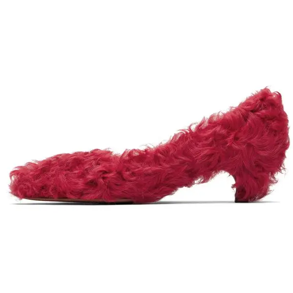 Undercover Furry High Heels