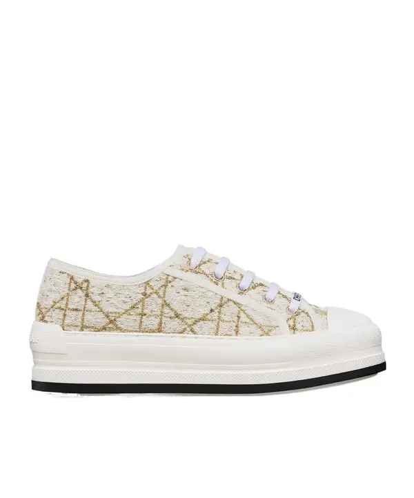 Dior Walk'n' Platform Sneakers - White