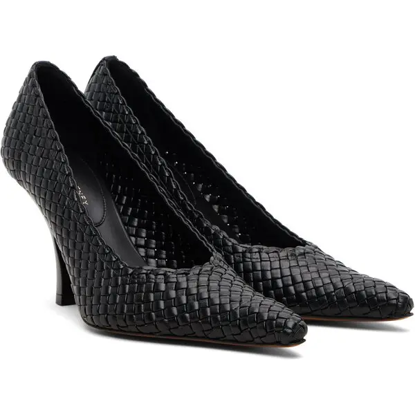 Stella McCartney Elsa 90 Woven High Heels