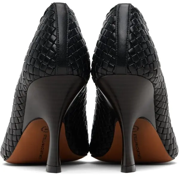 Stella McCartney Elsa 90 Woven High Heels
