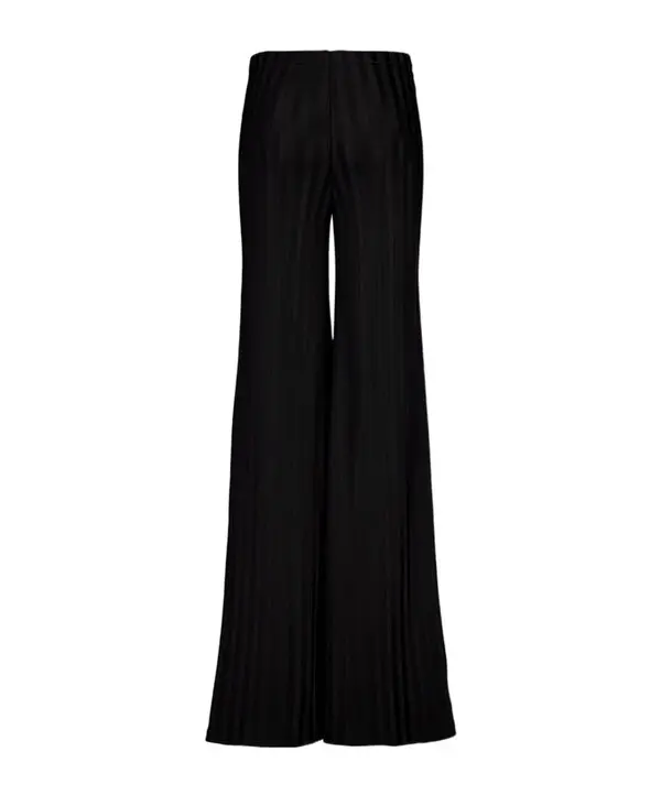 TOM FORD Striped Pattern Trousers - Black
