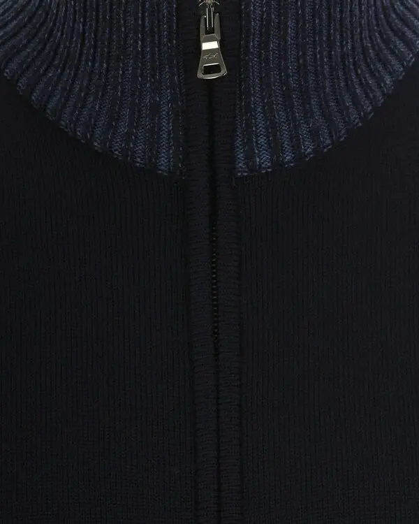 Paul & Shark Long-sleeved Knitted Cardigan