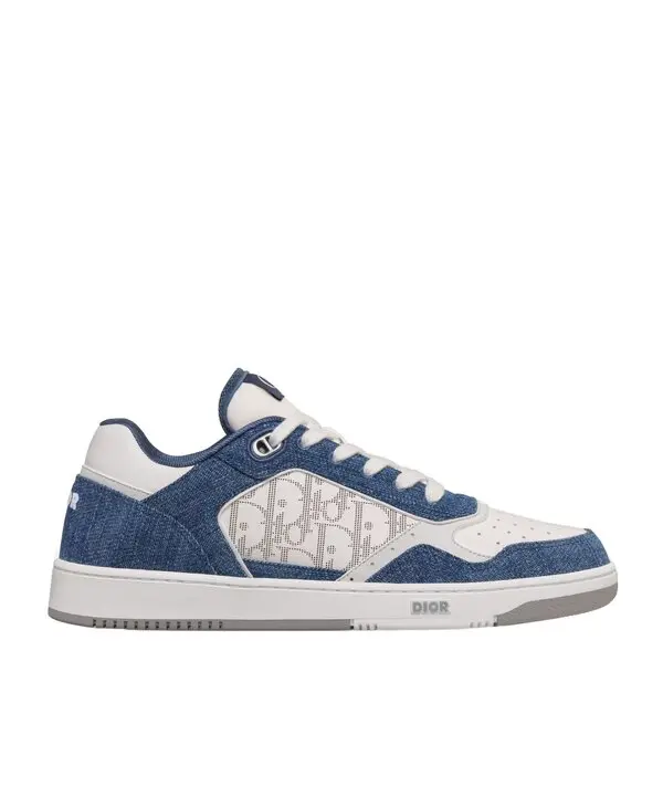 Dior Oplique Printed Low-top Sneakers - White