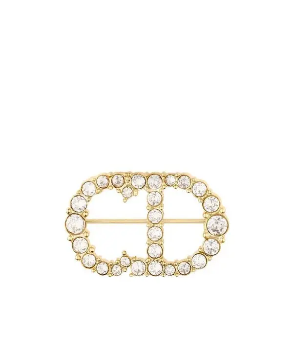 Dior Clair D Lune Brooch - Yellow