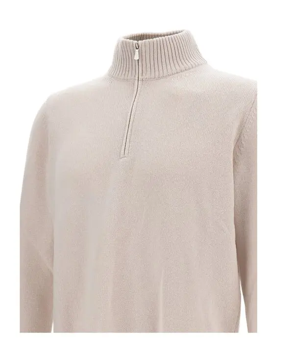 GRAN SASSO Long-sleeved Half-zip Jumper