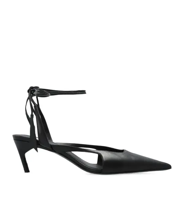 Attico Diane Slingback Pumps - Black