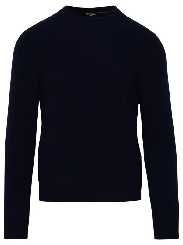 GRAN SASSO Crewneck Knitted Jumper - Black