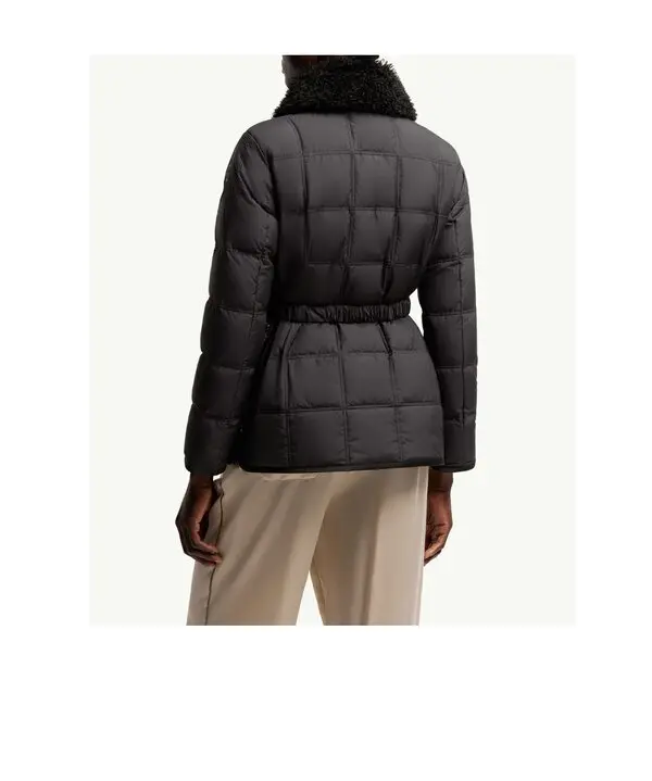 Moncler Cygnes Logo Patch Padded Jacket