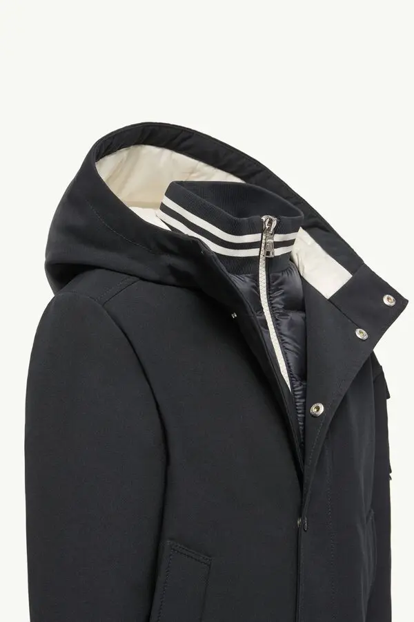 Moncler Ever Hooded Long Down Parka