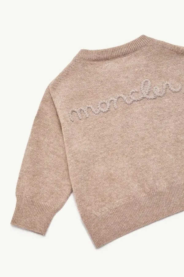 Moncler Embroidered Logo Wool Set