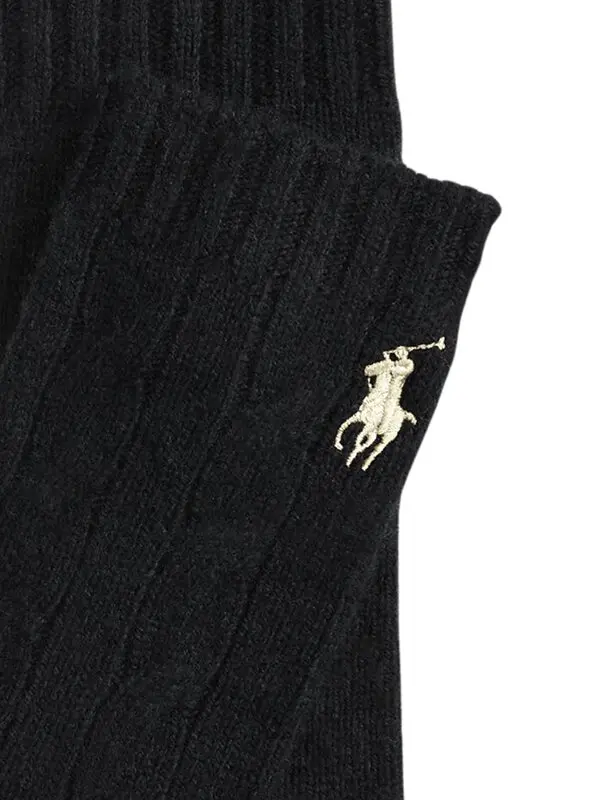 Polo Ralph Lauren Embroidered Knitted Gloves