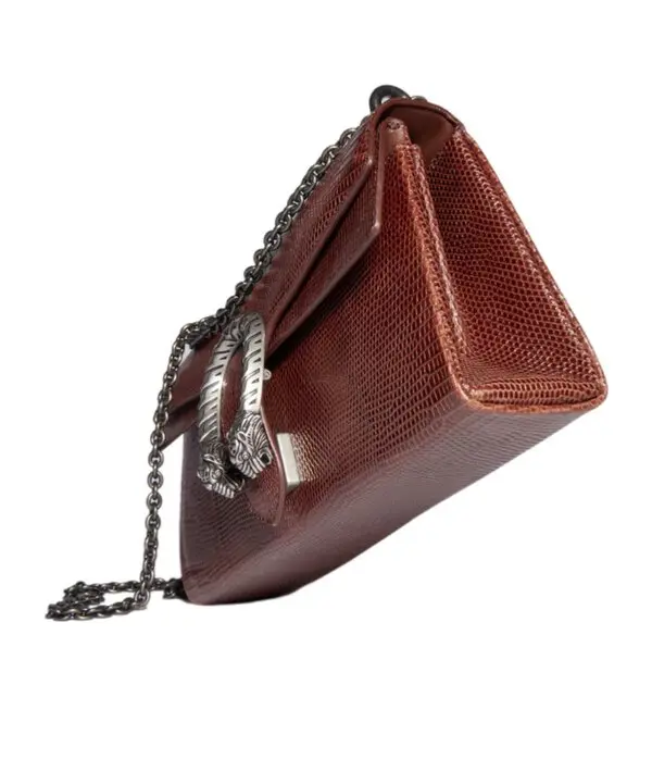 Gucci Dionysus Lizard Medium Shoulder Bag